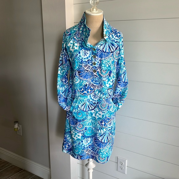 Lilly Pulitzer | Dresses | Lilly Pulitzer Ladies Captain Popover Dress ...